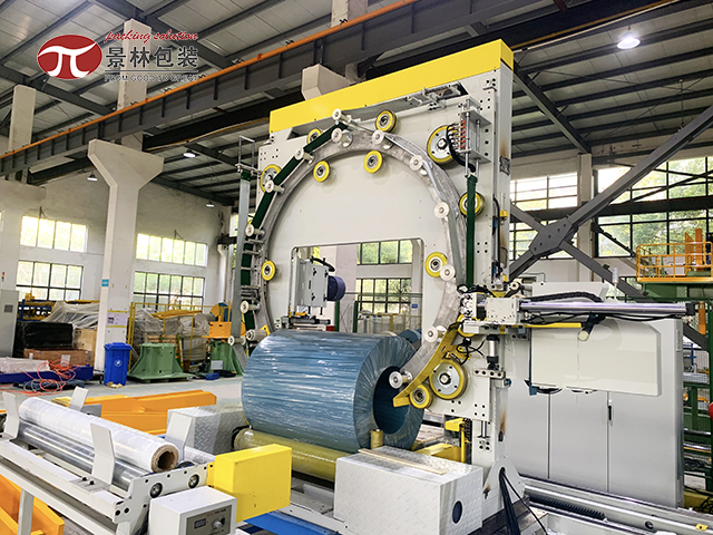 Steel wire compression and wrapping machine - Buy vertical steel coil ...